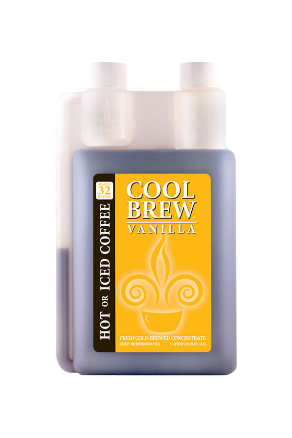 CoolBrew Vanilla Cold Brewed Coffee Concentrate - CoolBrew®